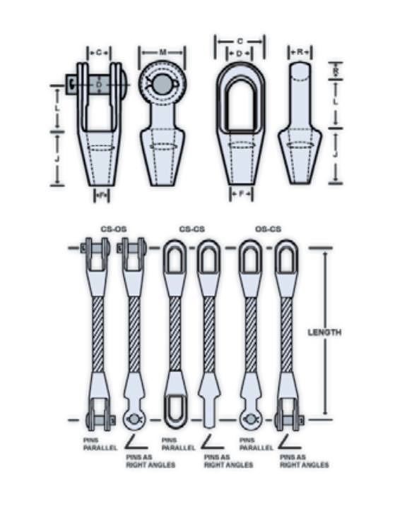 115 Swaged Socket - Carter Lifting