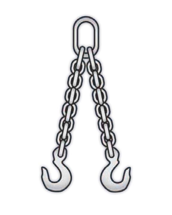 Single Chain Sling With Master Link and Grab Hook - Carter Lifting